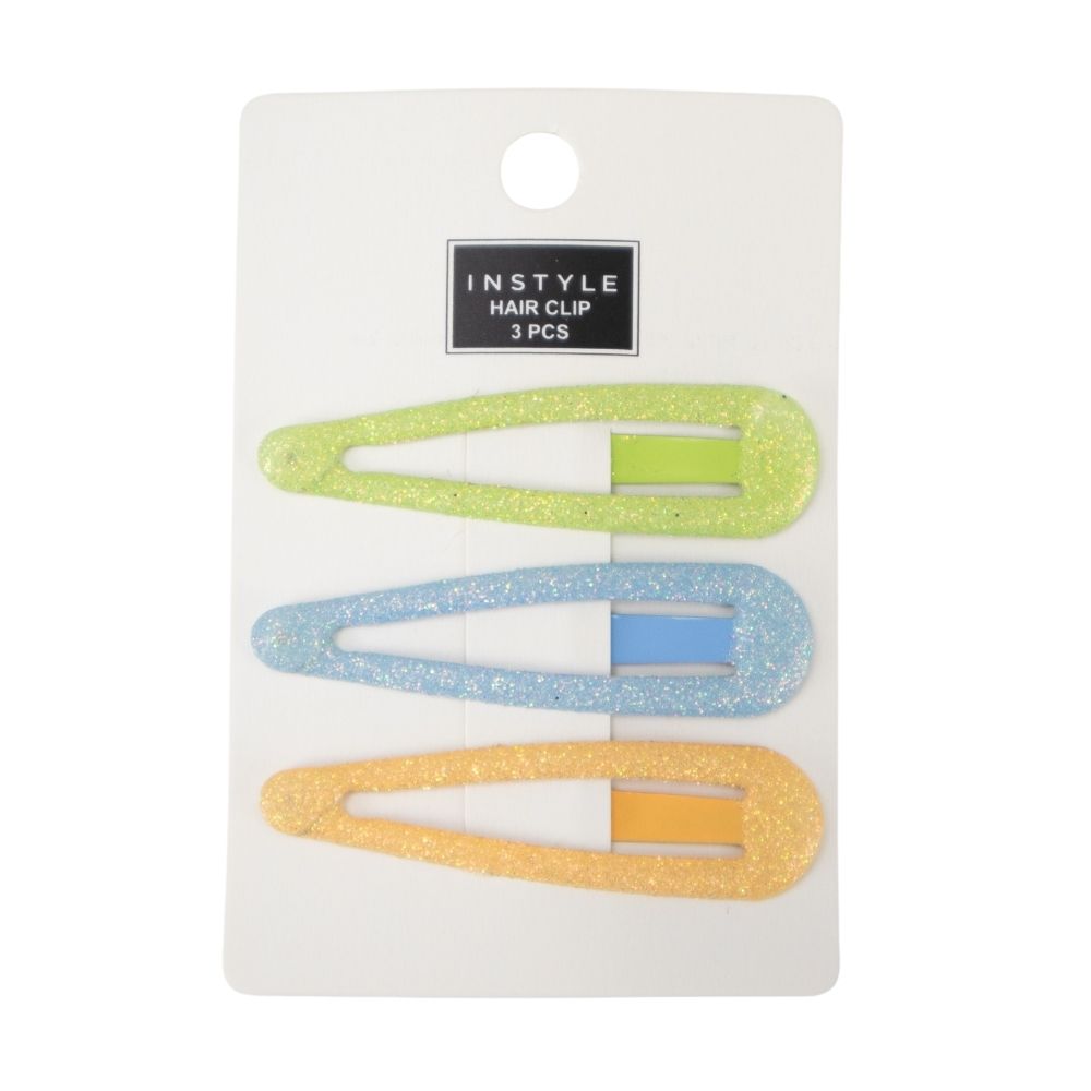 Buy Hair clip, 3 pcs, INSTYLE Online for 1.49 AED in Dubai - Fix Price